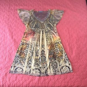 Unity World Wear | Dresses | Unity World Wear Dress L Sublimation Boho ...